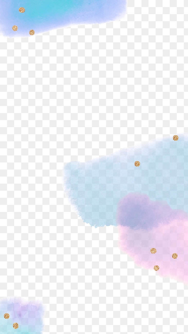 Aesthetic border png, watercolor transparent | Premium PNG - rawpixel