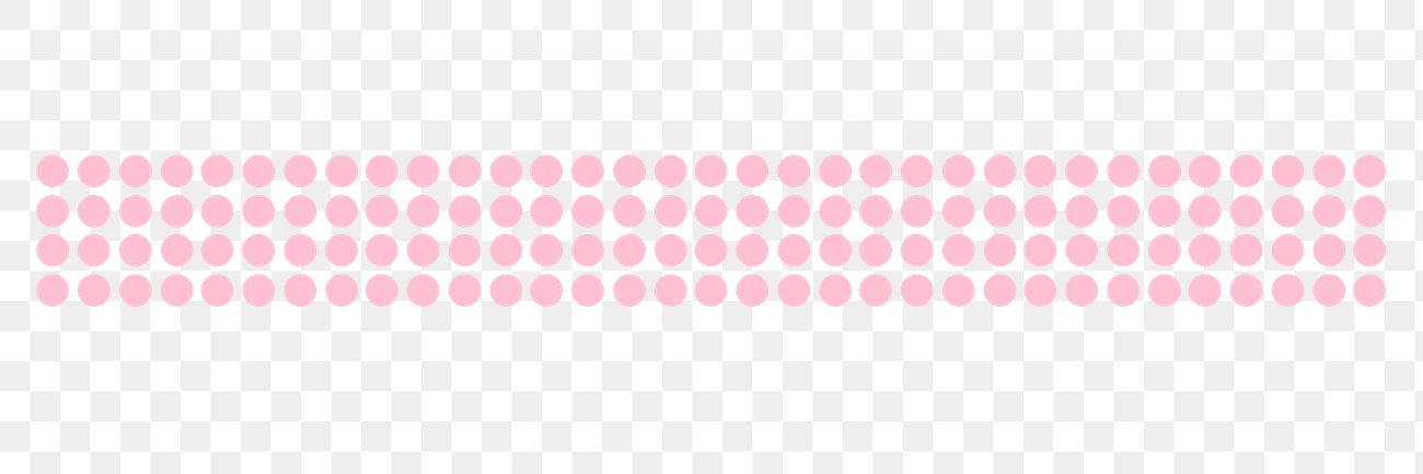 Pink brush stroke png polka | Premium PNG Sticker - rawpixel