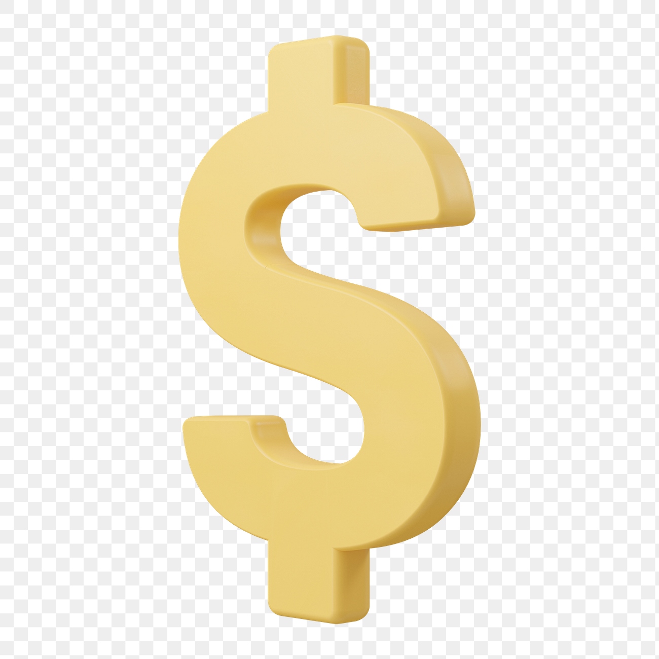 US dollar png sign clipart, | Premium PNG Sticker - rawpixel