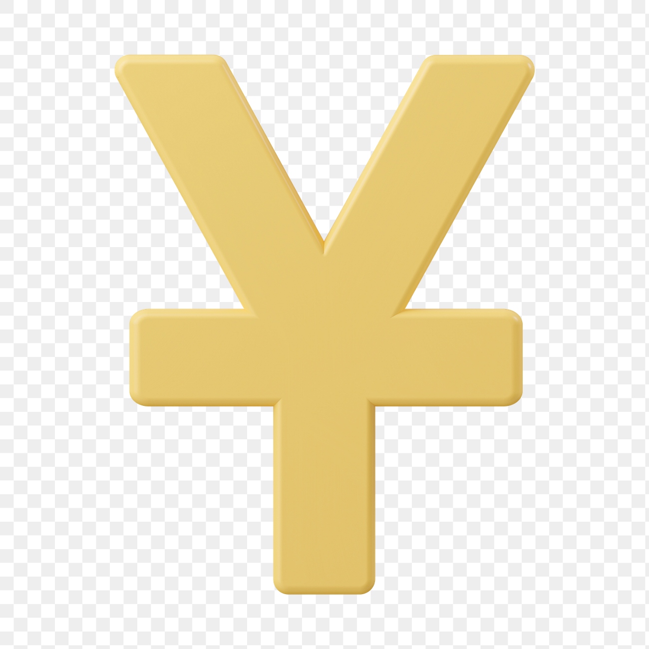 Chinese Yuan png sign clipart, | Premium PNG Sticker - rawpixel