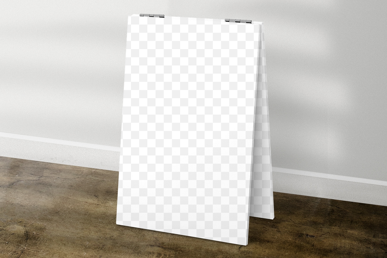 A-frame sign png mockup for branding | Premium PNG Mockup - rawpixel