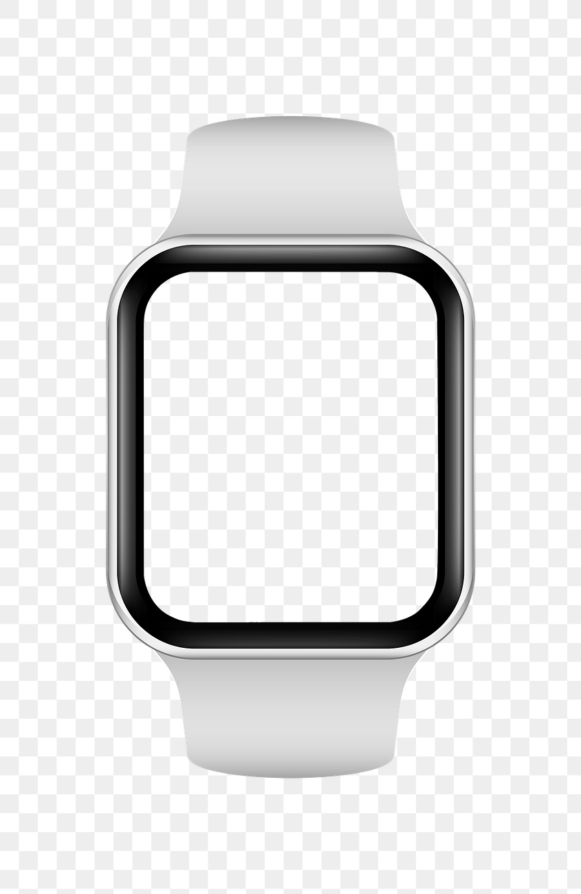 Blank smartwatch mockup illustration | Premium PNG - rawpixel
