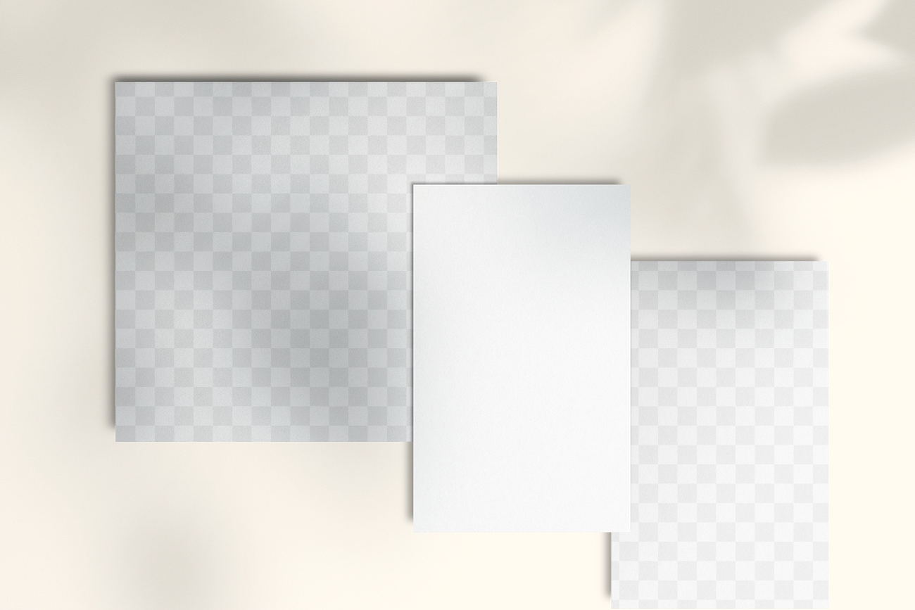 Paper mockup png, transparent flat | Premium PNG - rawpixel