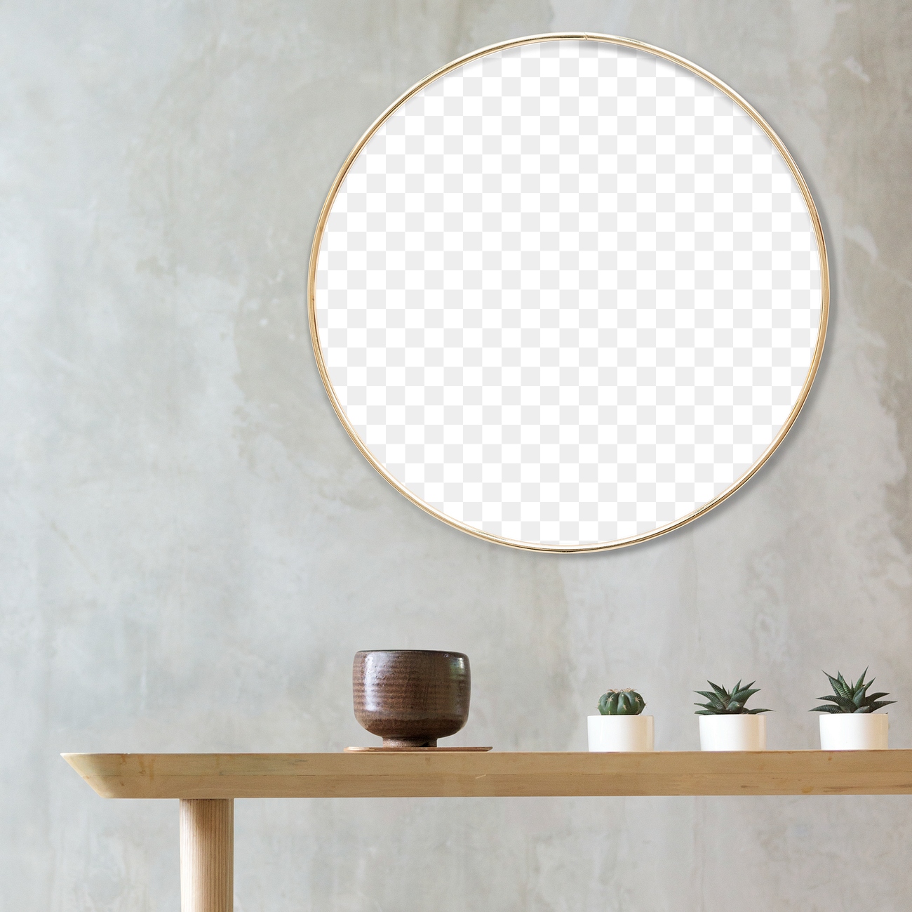 Golden frame on a wall | Free PNG - rawpixel