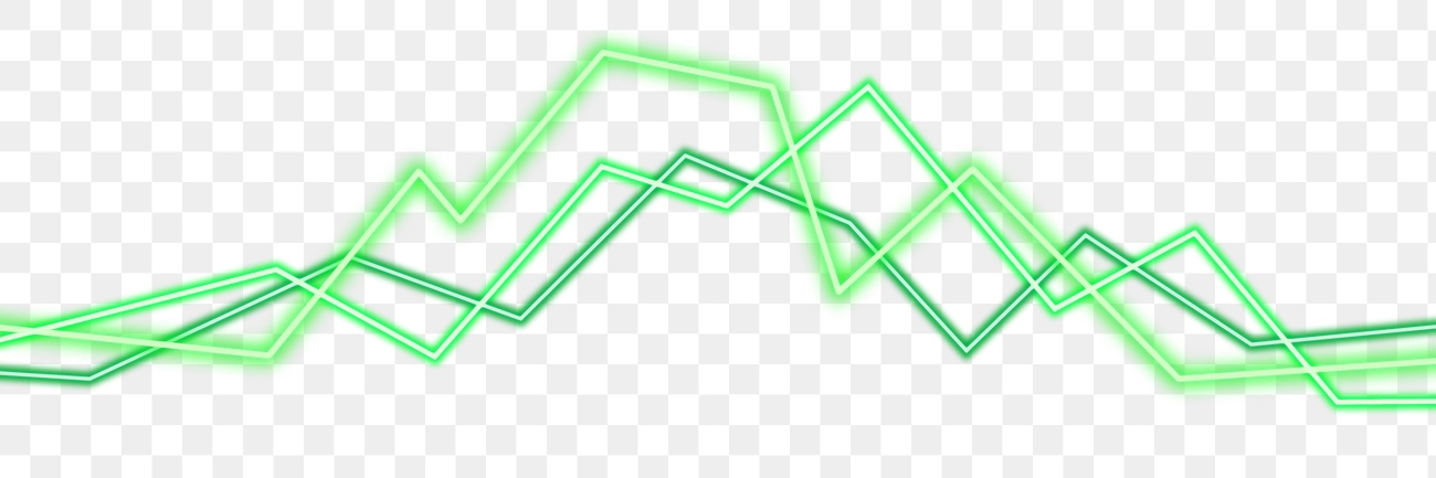 Green lined graphs design element | Free PNG - rawpixel