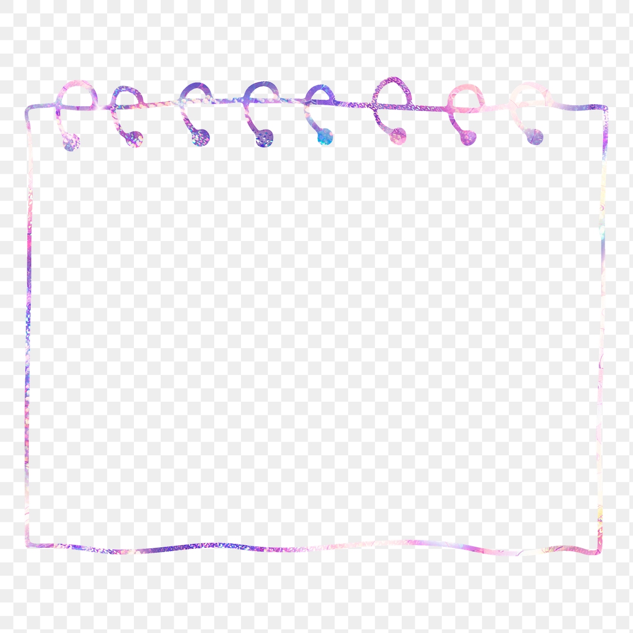 Purple neon paper note frame | Premium PNG - rawpixel