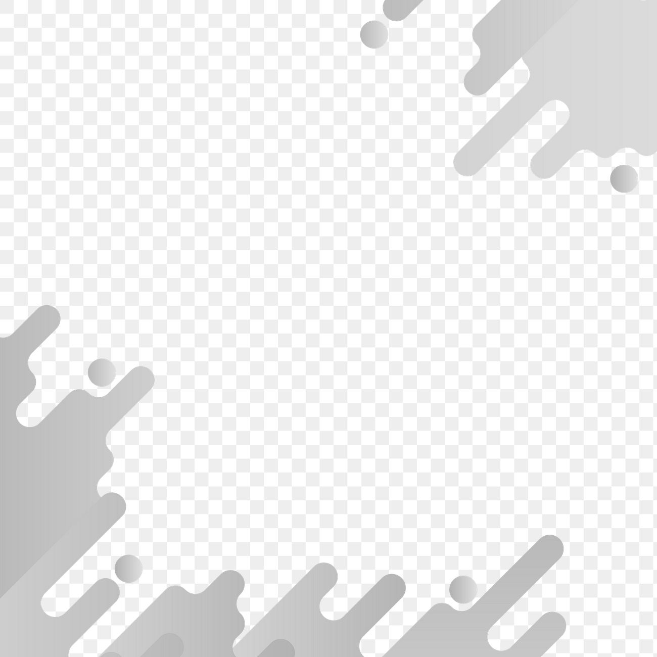 Gray fluid background frame background | Premium PNG - rawpixel