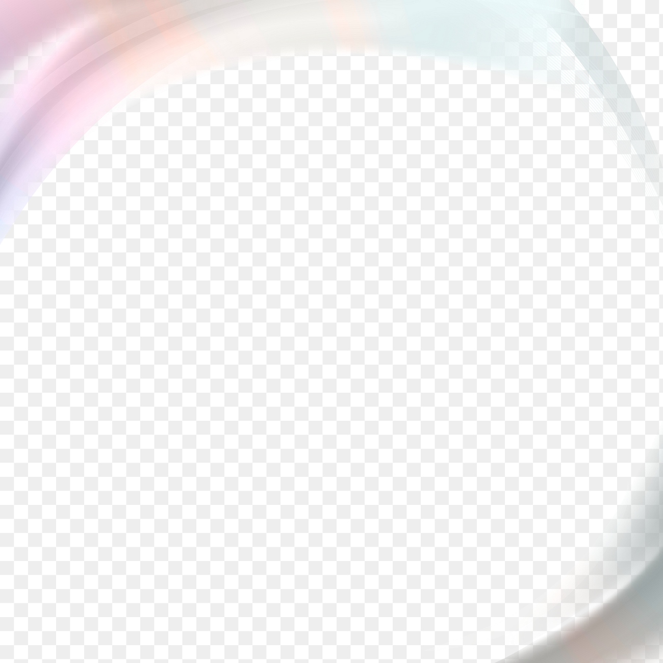 Colorful curve frame template design | Free PNG - rawpixel