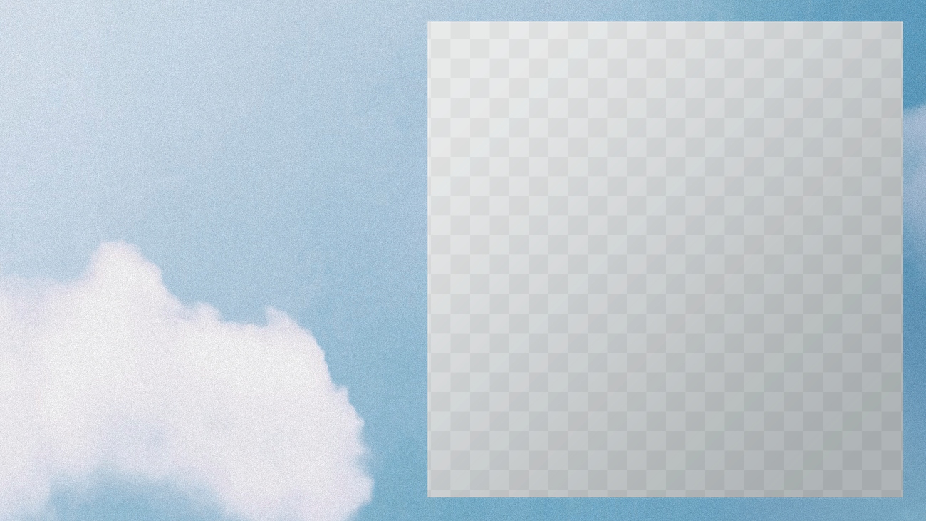 Blue sky frame design element | Premium PNG - rawpixel
