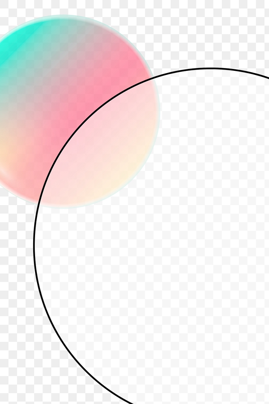 Gradient circle pattern design element | Free PNG - rawpixel