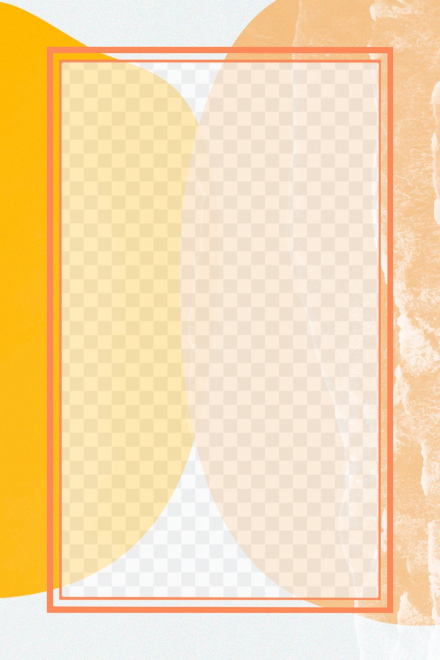 PNG orange standing frame textured | Free PNG - rawpixel