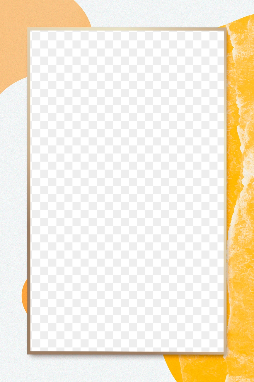 PNG orange standing frame textured | Premium PNG - rawpixel