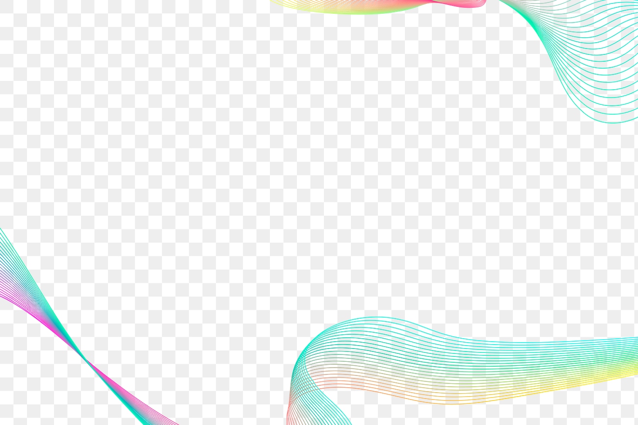 Colorful neon synthwave frame design | Premium PNG - rawpixel