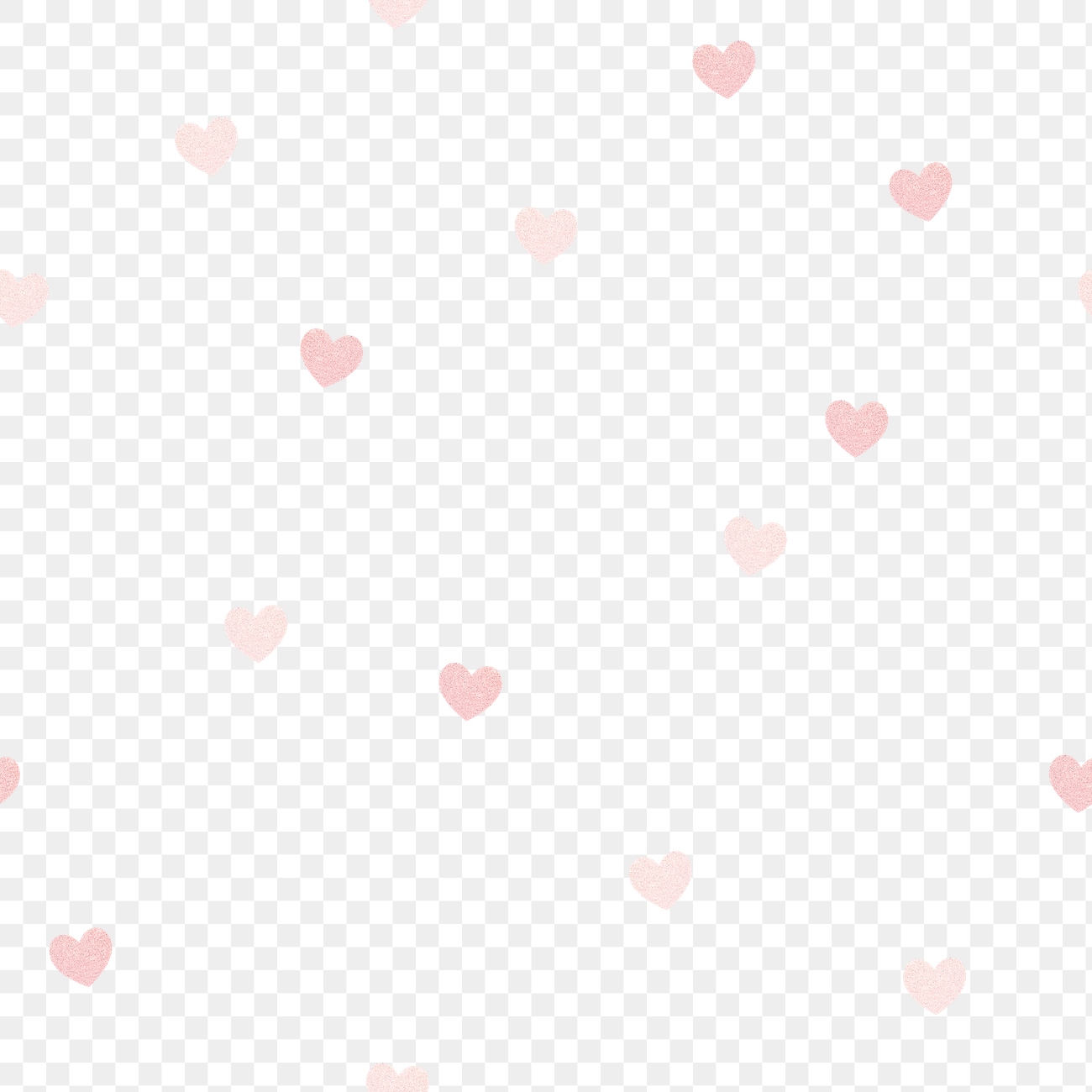 Seamless pink heart pattern design | Premium PNG - rawpixel