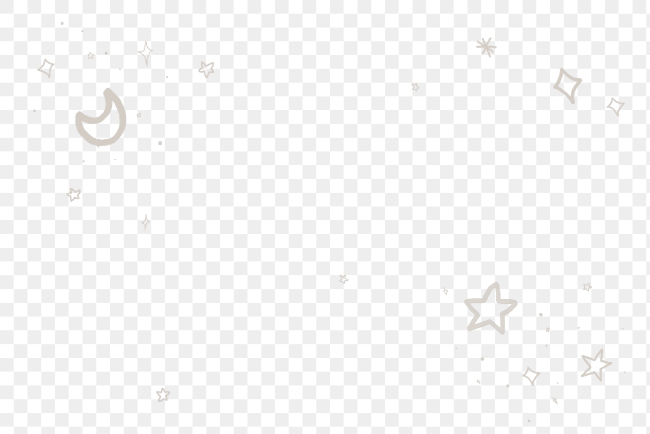 Moon and stars design element | Premium PNG - rawpixel