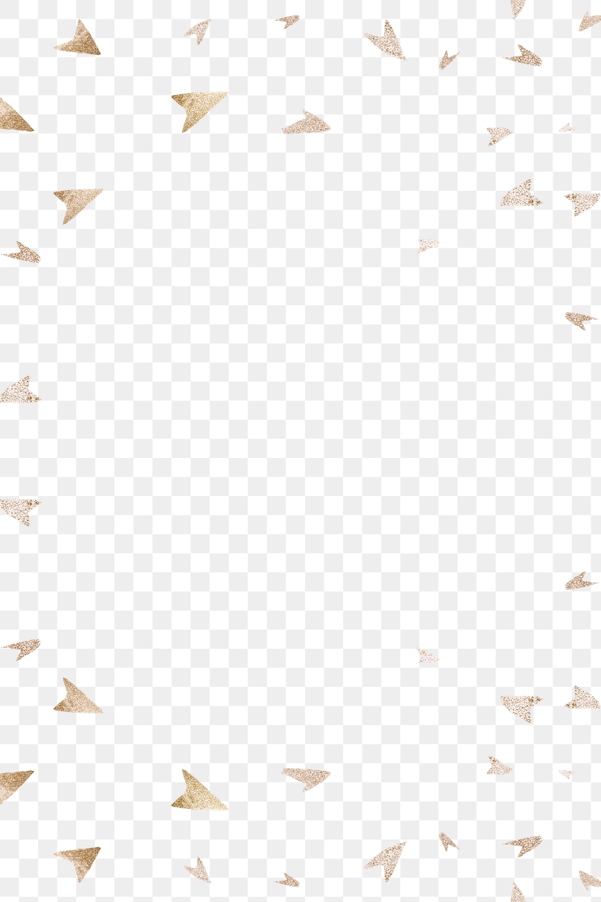 Shimmering gold arrows frame | Premium PNG - rawpixel