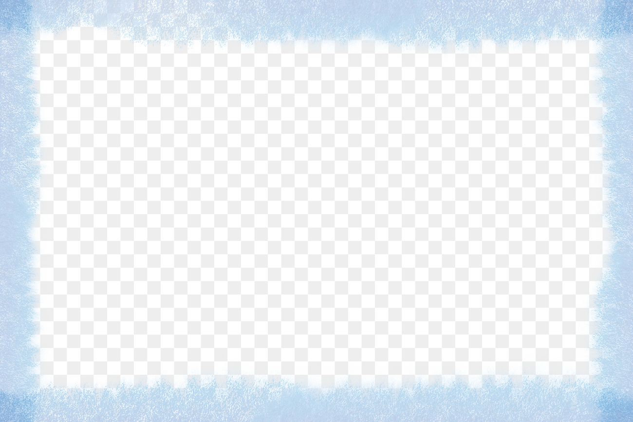 Rectangle blue brush stroke frame | Premium PNG - rawpixel