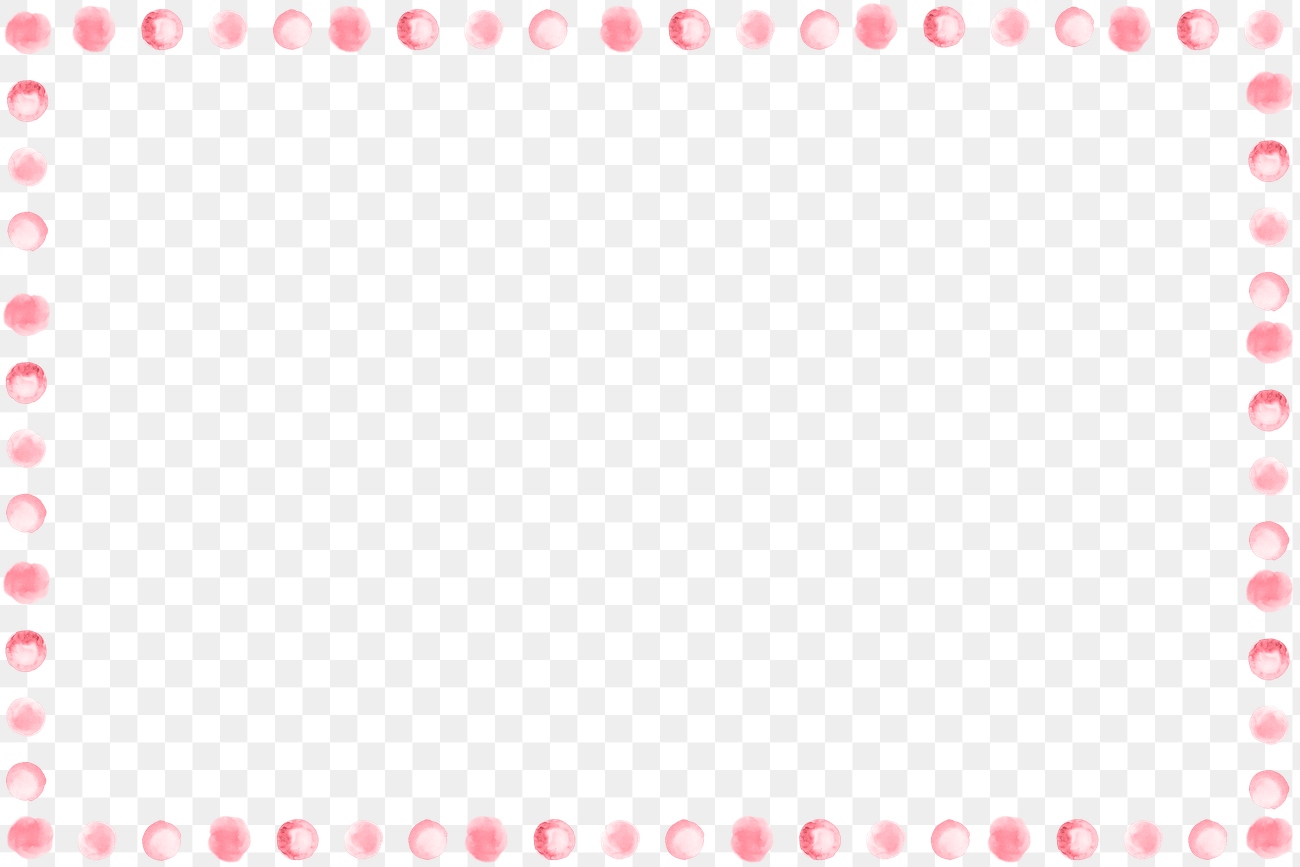 Pink watercolor blobs frame design | Premium PNG - rawpixel