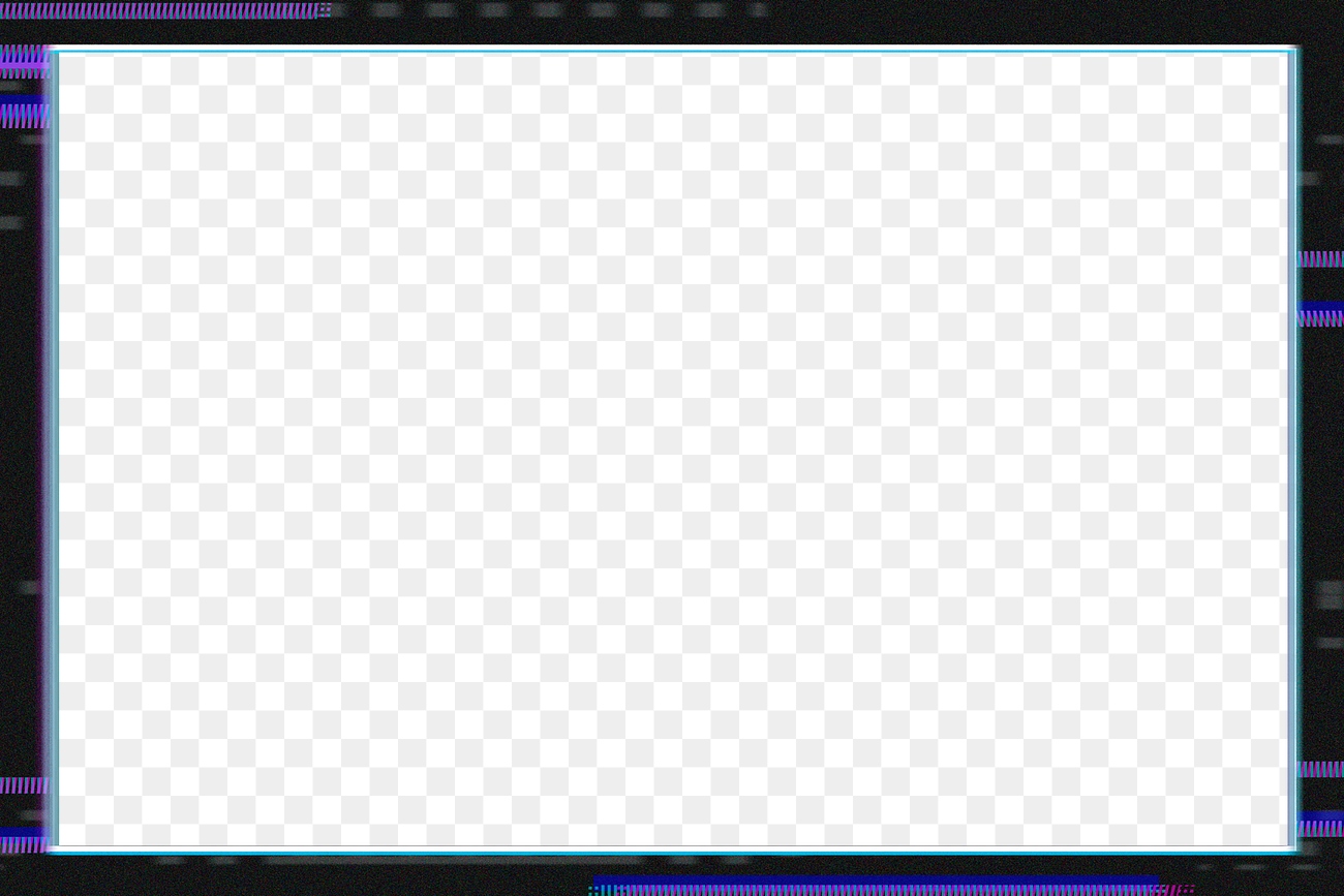 Rectangle frame png glitch effect | Free PNG - rawpixel