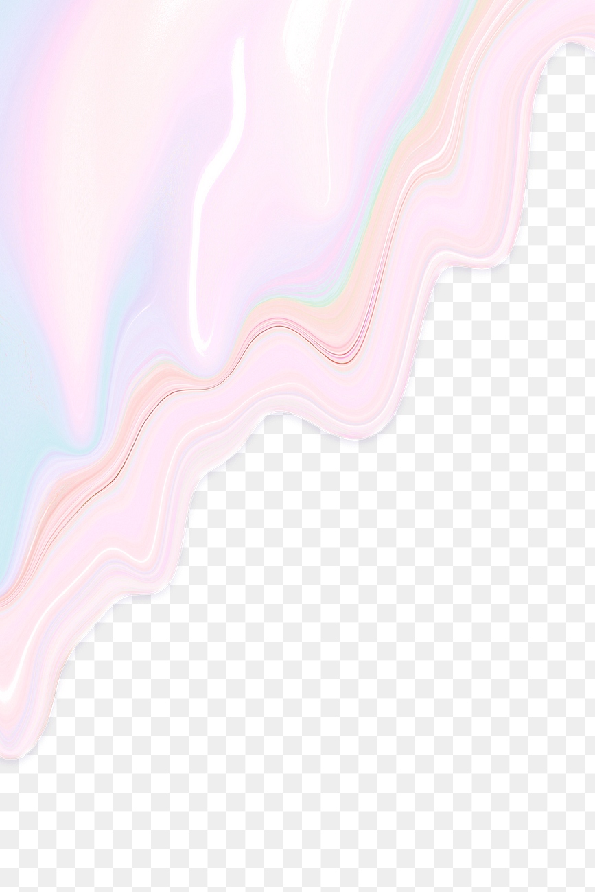 Pastel fluid art design element | Premium PNG - rawpixel