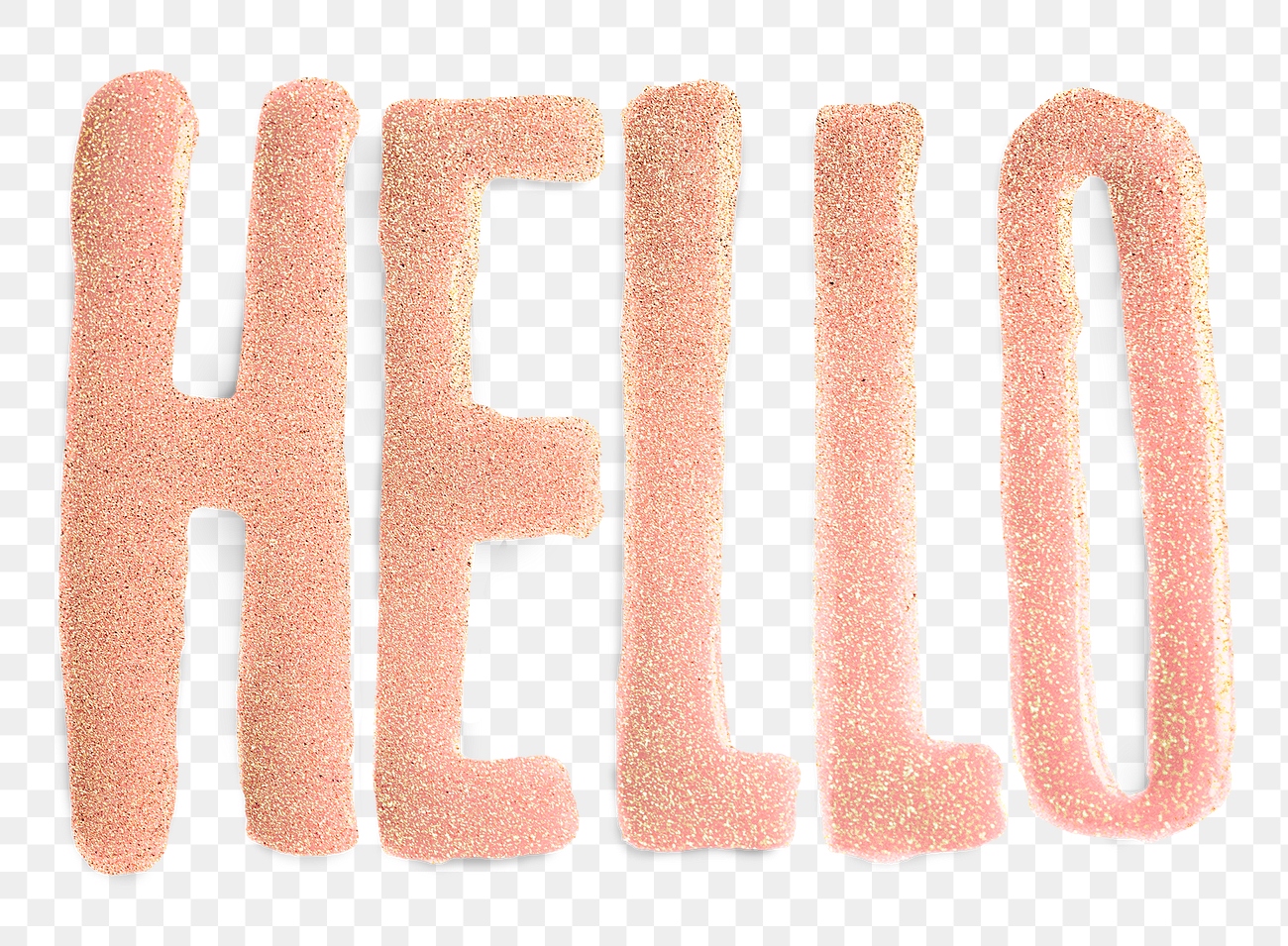 Handwriting Hello glitter png word | Premium PNG Sticker - rawpixel