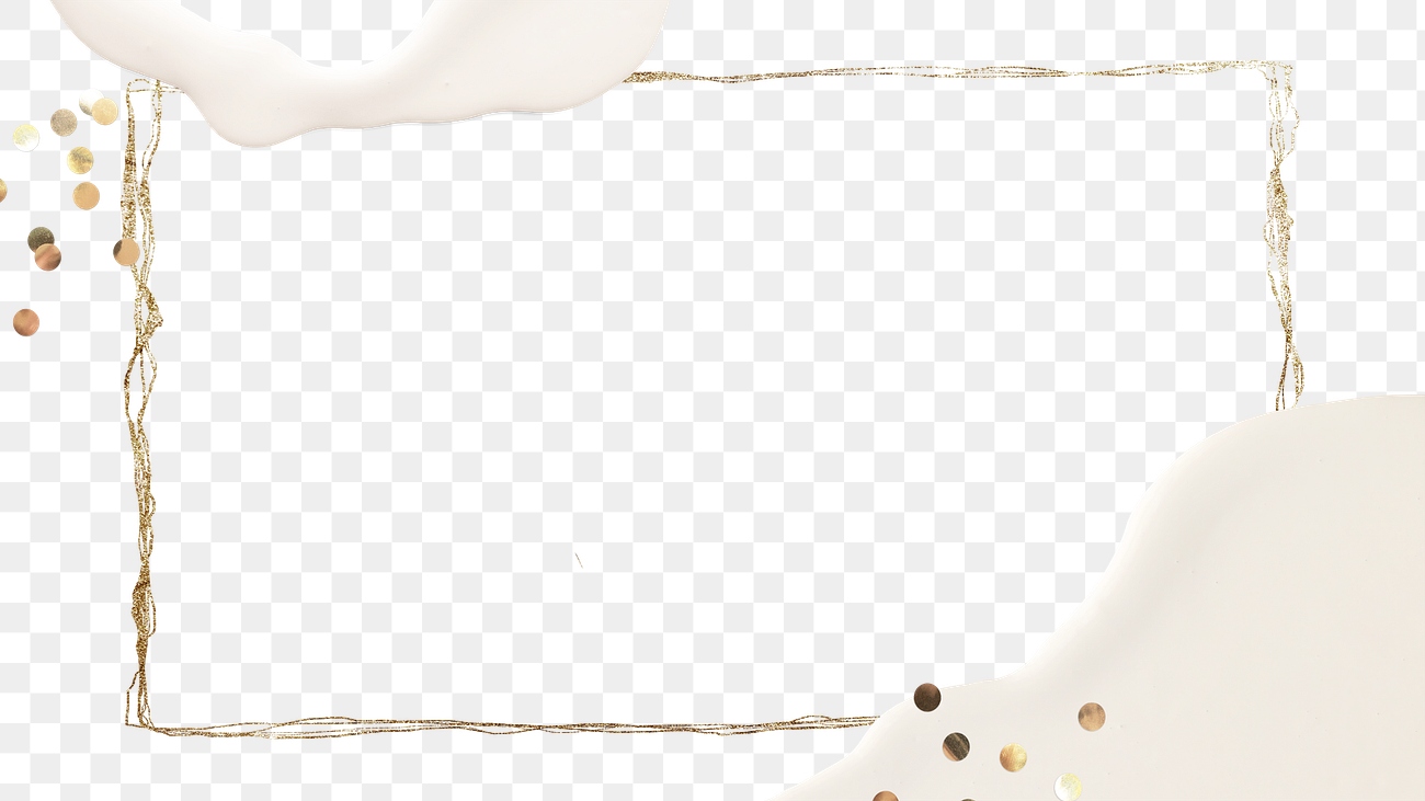 Gold shimmer frame glittery png | Free PNG - rawpixel