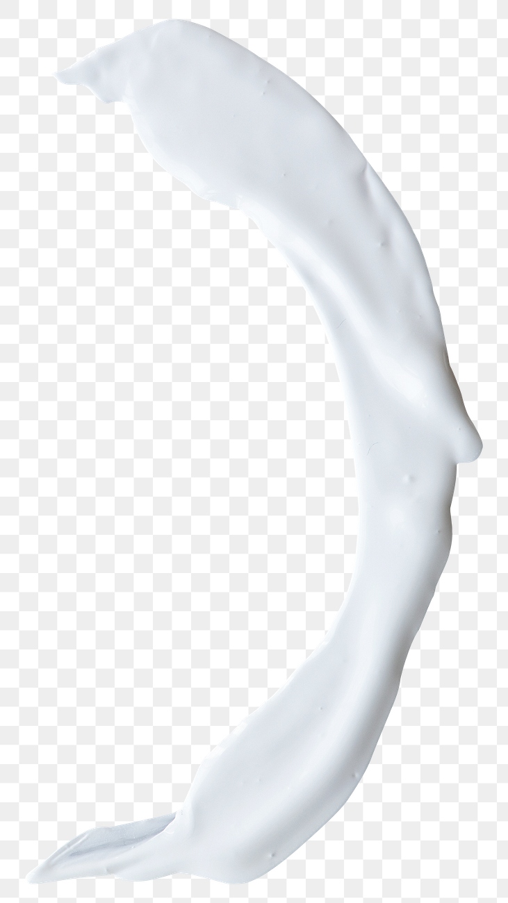White color smear element png | Premium PNG Sticker - rawpixel