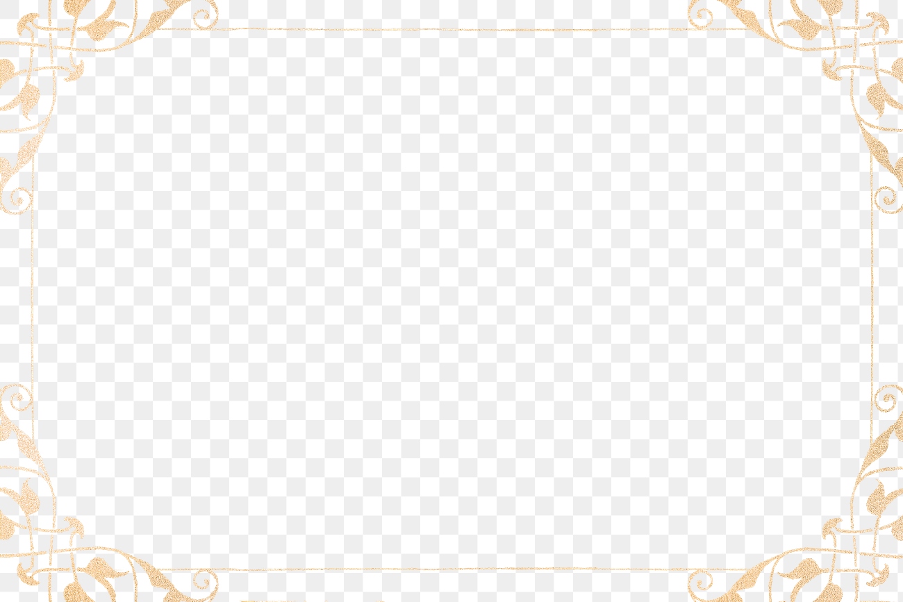 Gold filigree frame border png | Premium PNG - rawpixel