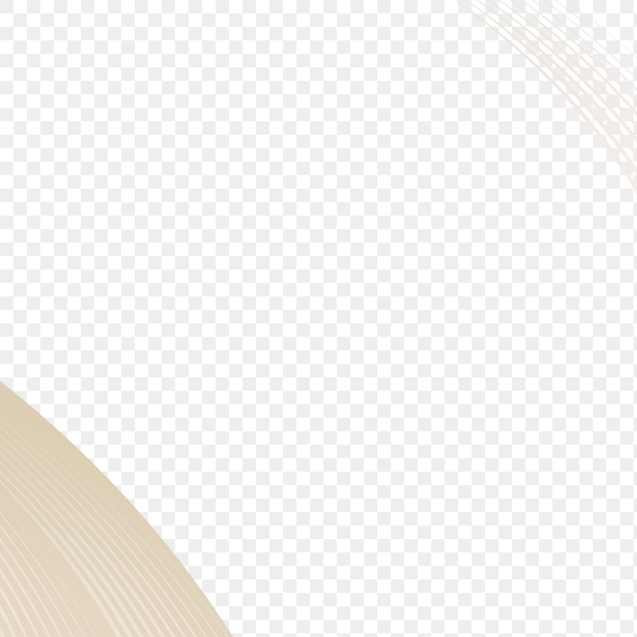 Beige border curve abstract png | Free PNG - rawpixel