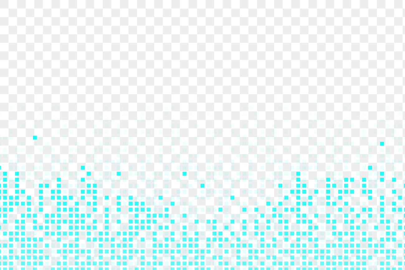 Teal png pixel pattern border | Premium PNG - rawpixel