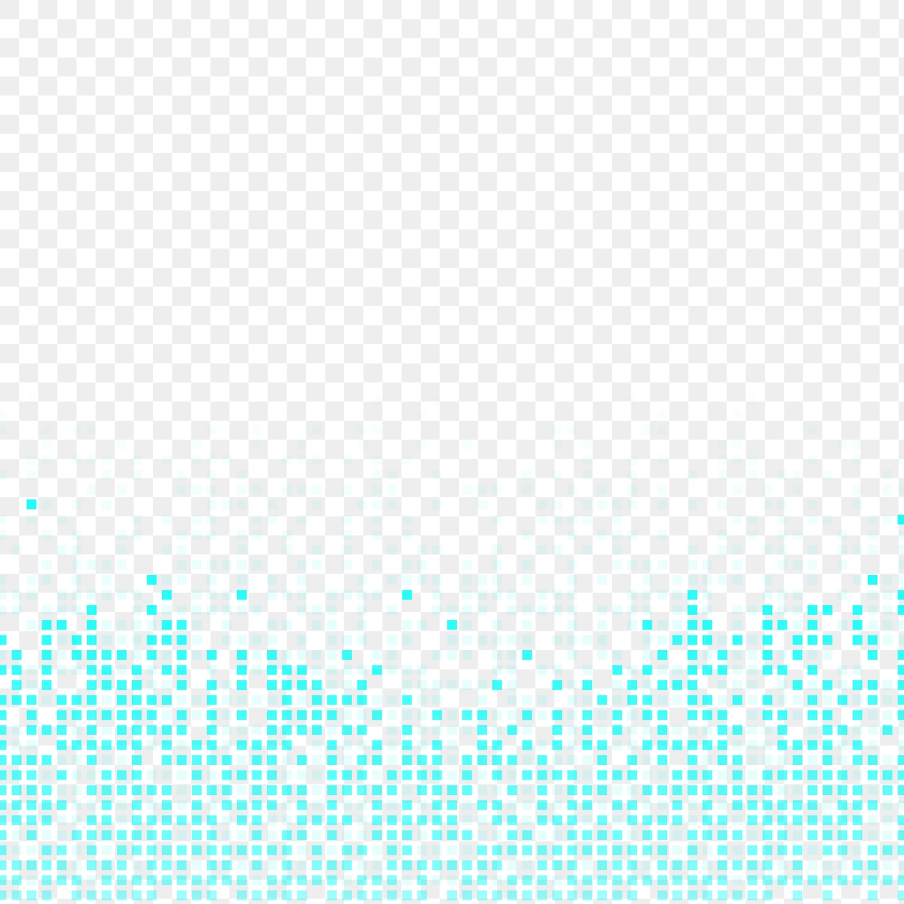 Teal abstract pixel pattern png | Premium PNG - rawpixel