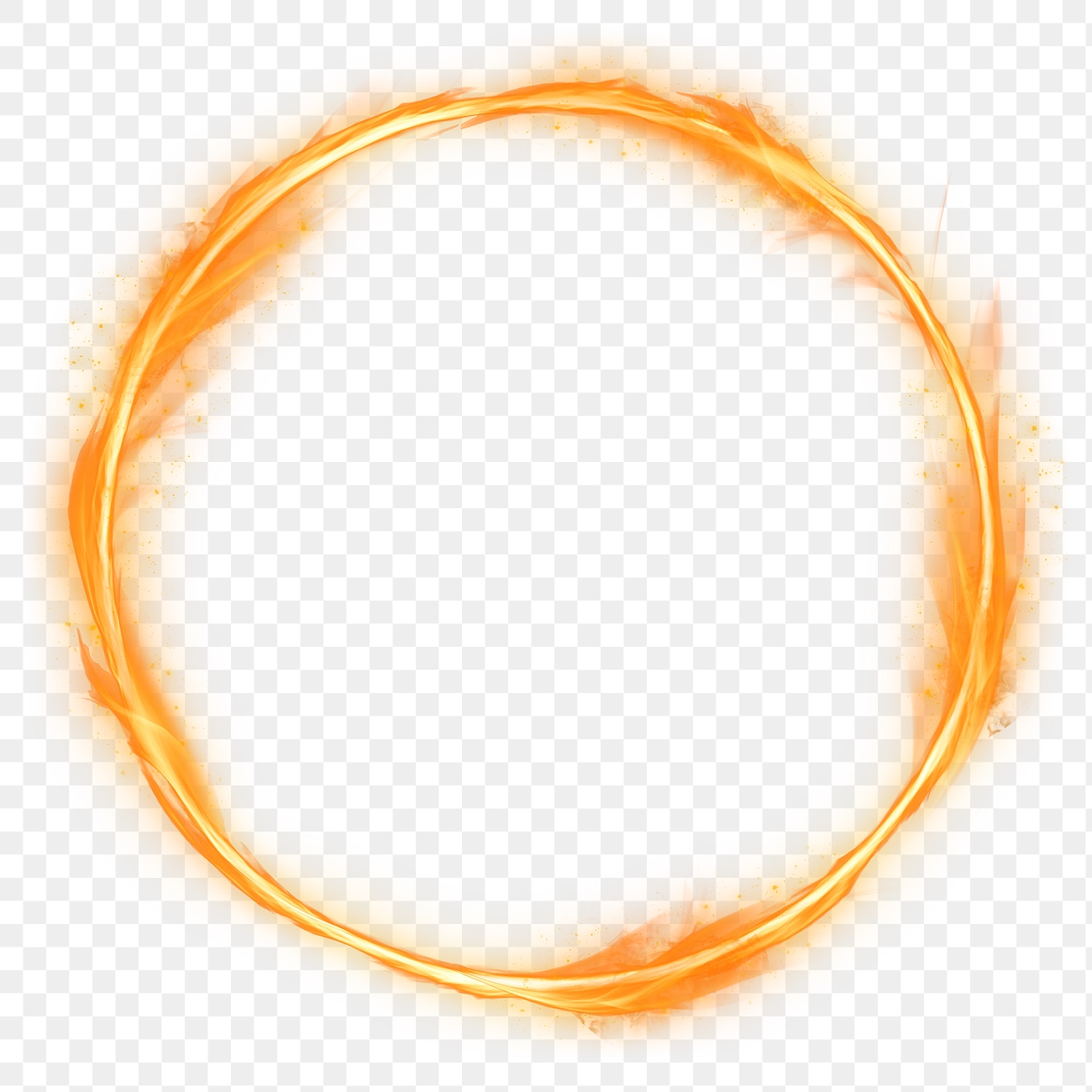 Png retro orange circle fire | Premium PNG - rawpixel
