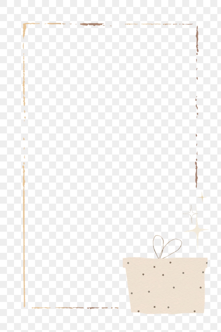 Festive gift box frame png | Premium PNG - rawpixel