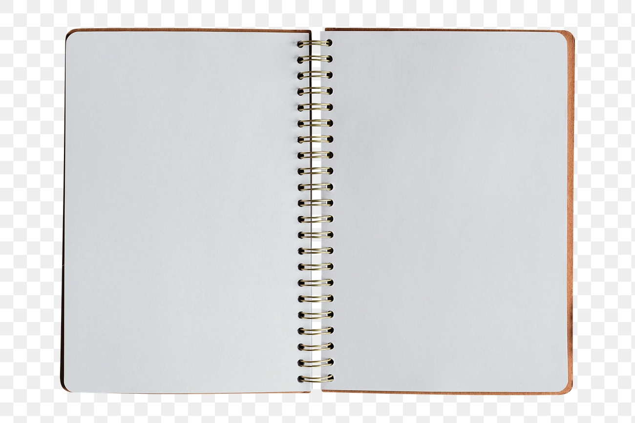 Pages png notebook mockup transparent | Premium PNG Sticker - rawpixel