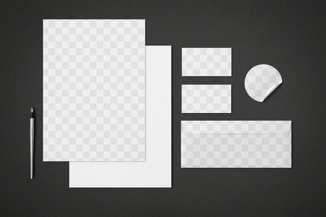 Corporate identity transparent mockup png | Premium PNG - rawpixel