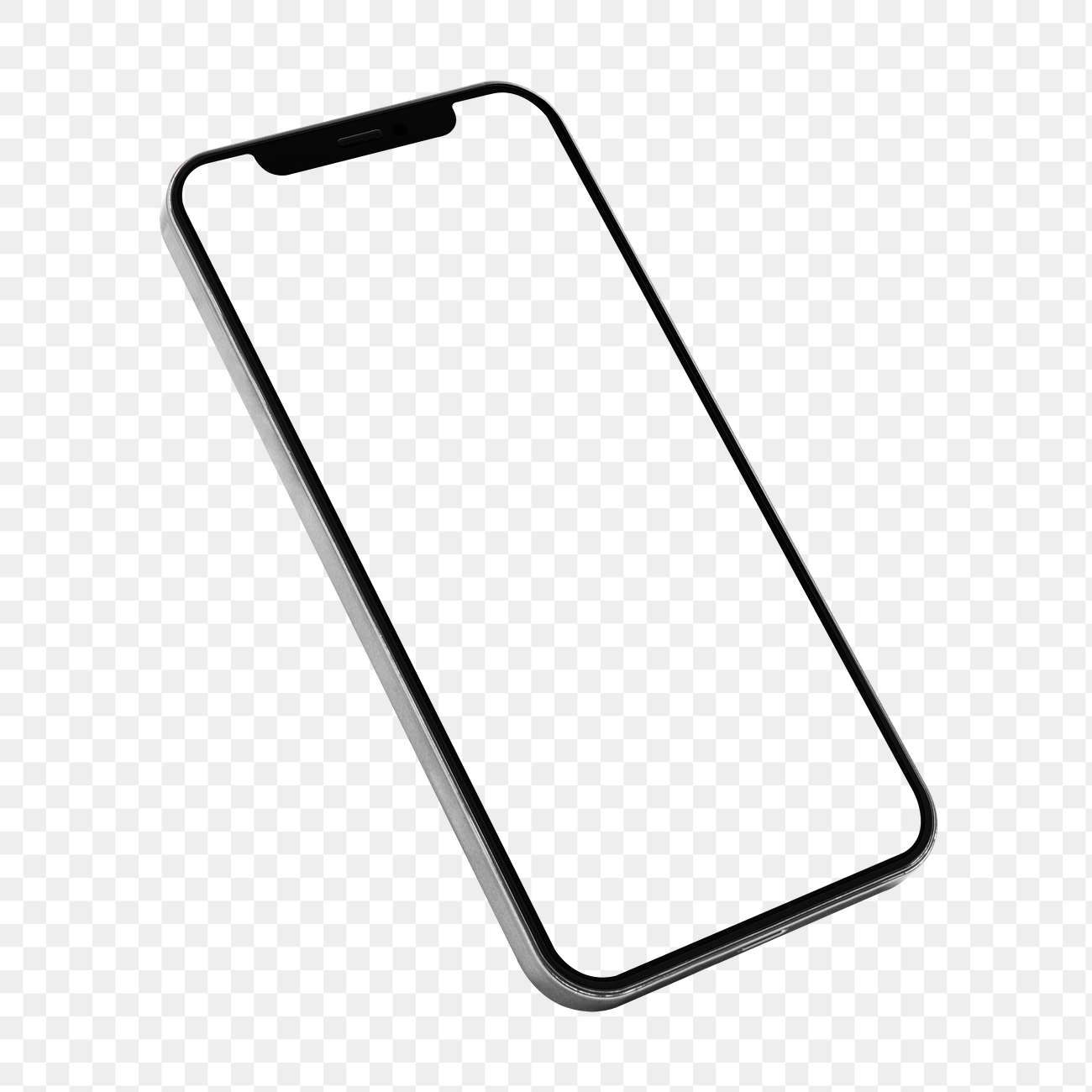 Smartphone png screen mockup innovative | Premium PNG - rawpixel