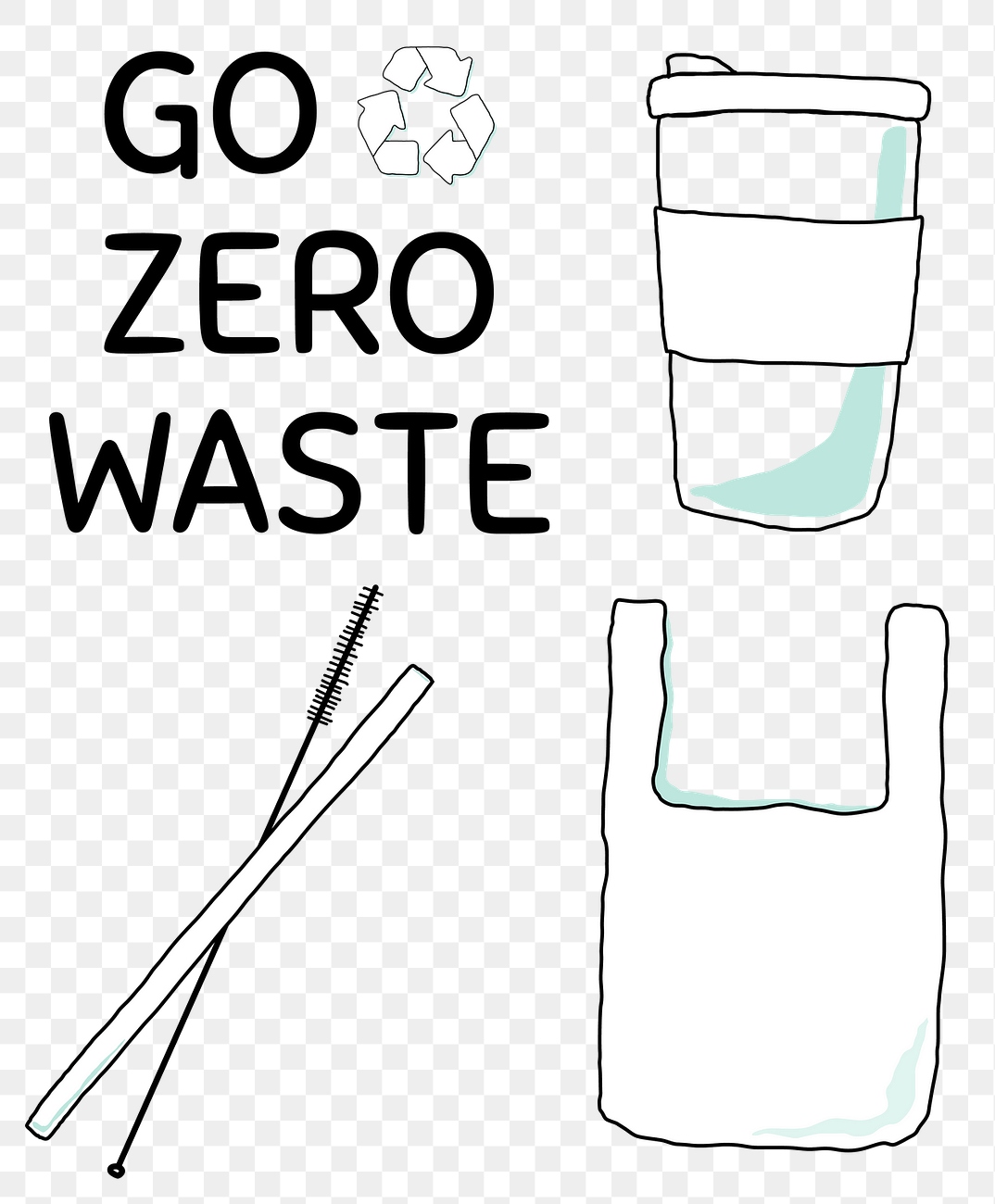 Eco product png zero waste | Premium PNG - rawpixel