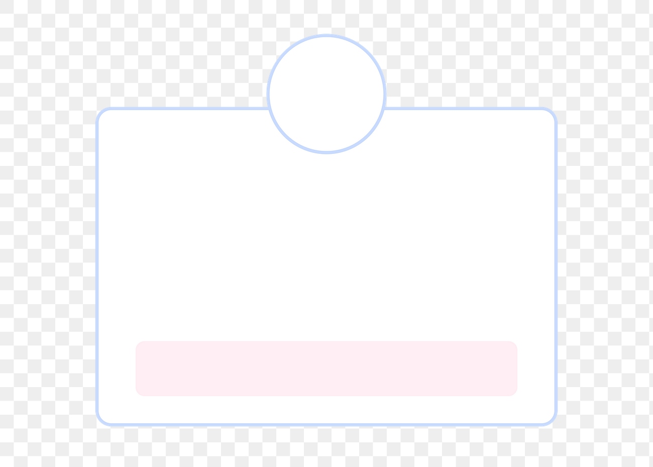 Notification box png frame, minimal | Premium PNG - rawpixel