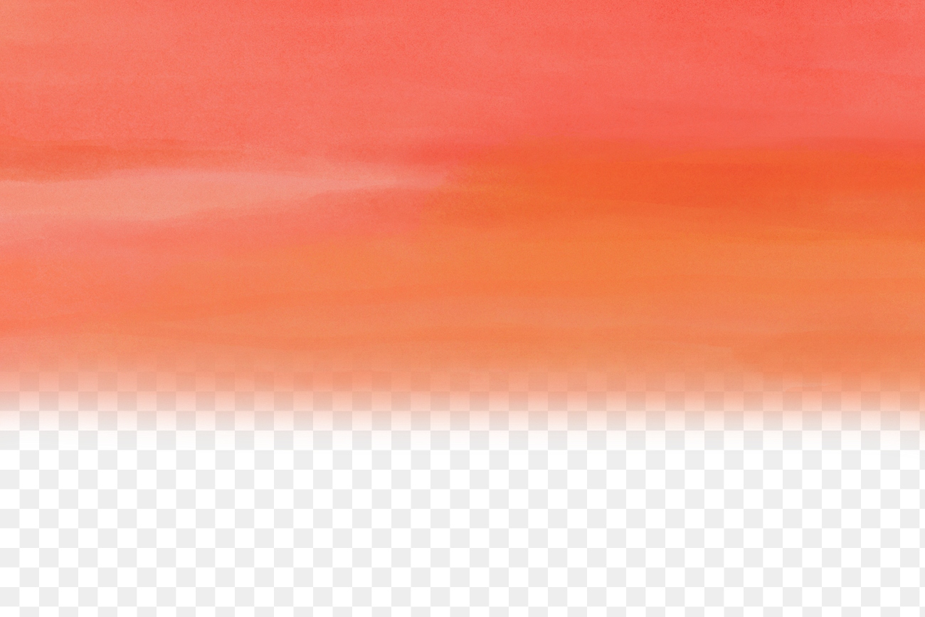 Watercolor png border orange gradient | Premium PNG - rawpixel