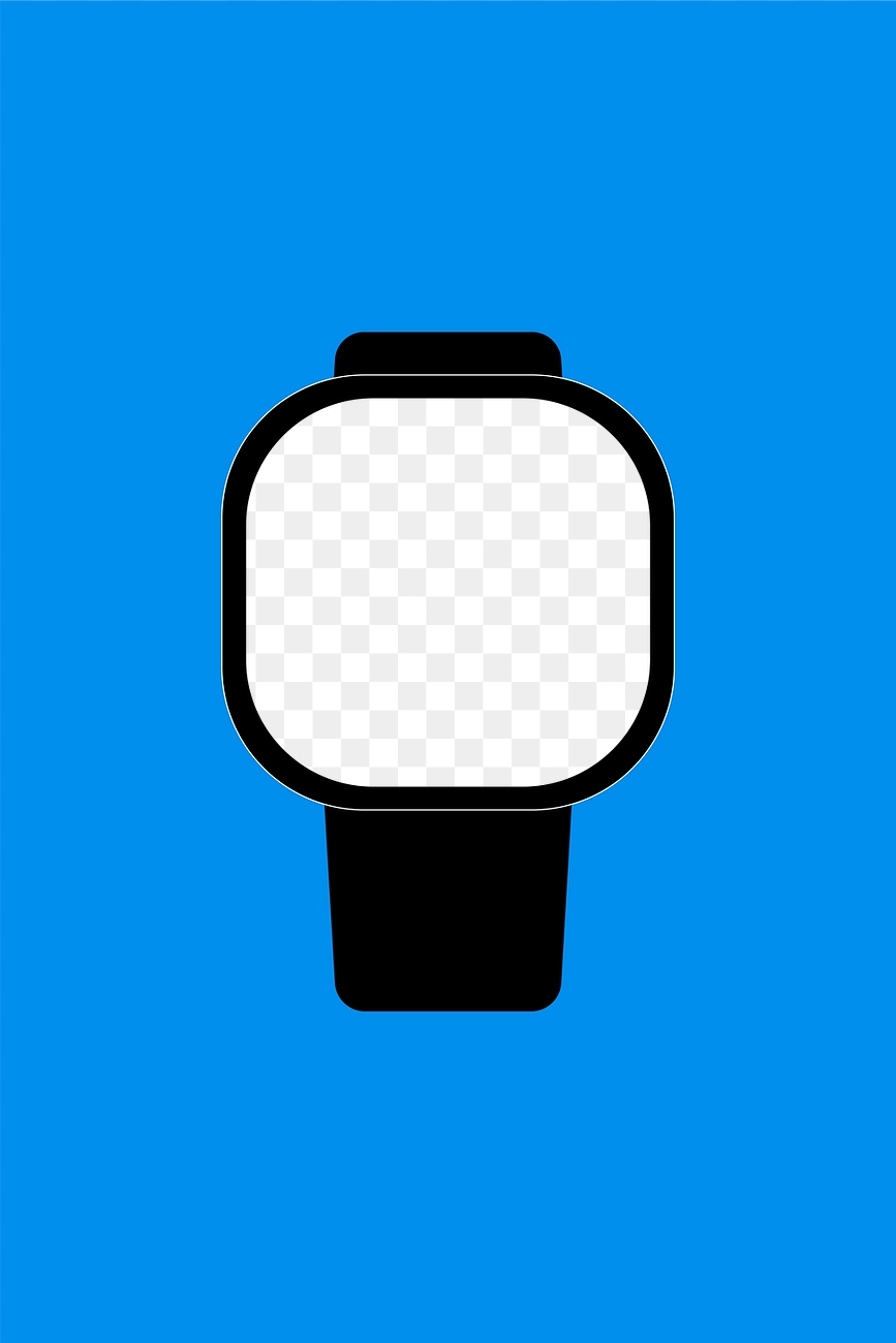 Fitbit smartwatch png transparent screen | Free PNG Mockup - rawpixel