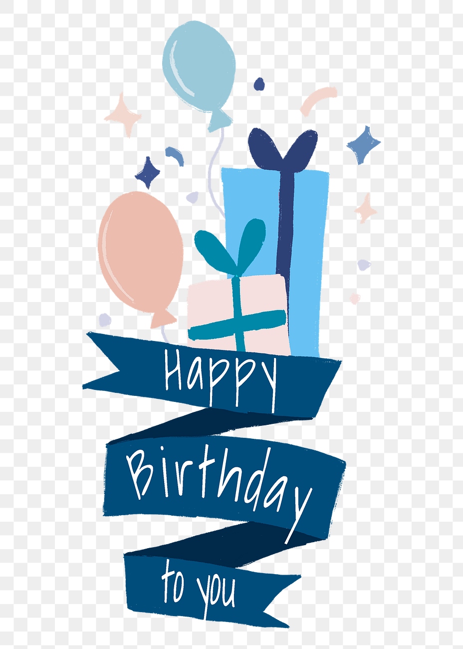 Birthday gift PNG sticker, celebration | Free PNG Sticker - rawpixel