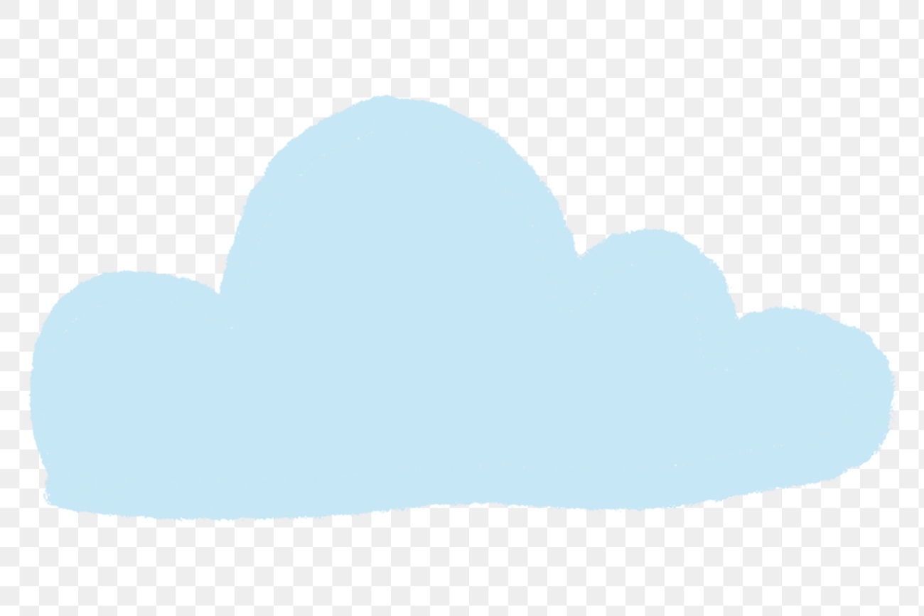 Cloud PNG sticker flat design | Free PNG Sticker - rawpixel