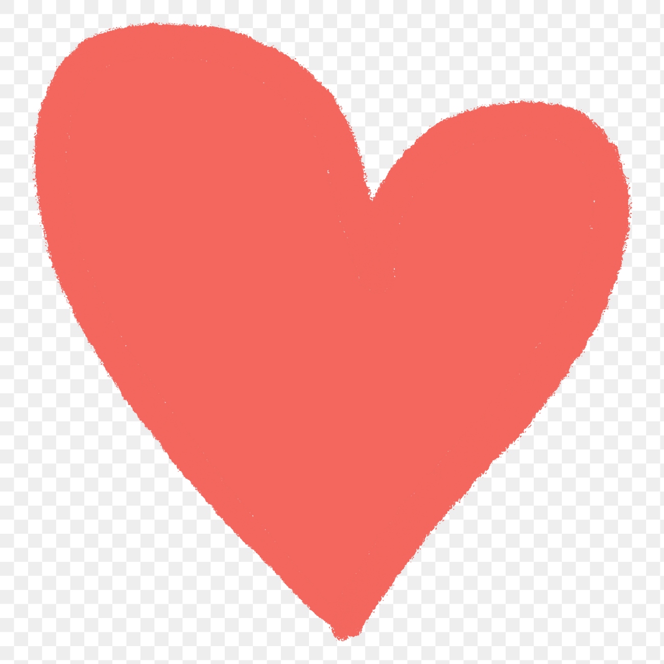 Heart PNG sticker, clipart flat | Premium PNG Sticker - rawpixel