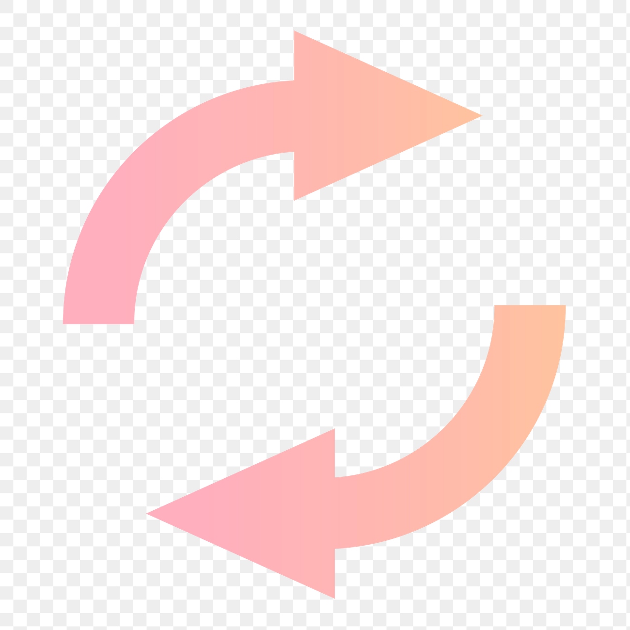 Arrow png sticker, roundabout traffic | Premium PNG Sticker - rawpixel