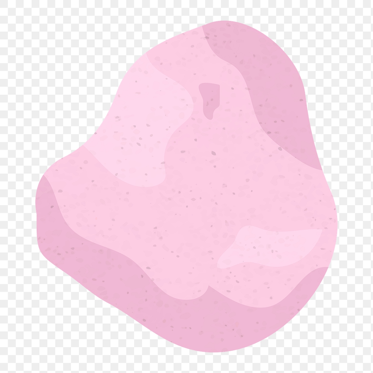 Stone shape png, pink sticker | Premium PNG Sticker - rawpixel