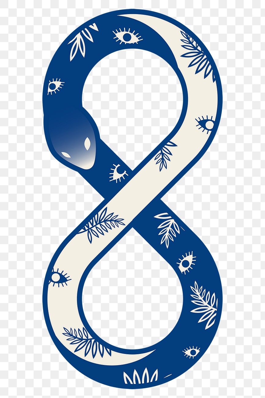 Infinity loop snake png sticker | Premium PNG Sticker - rawpixel