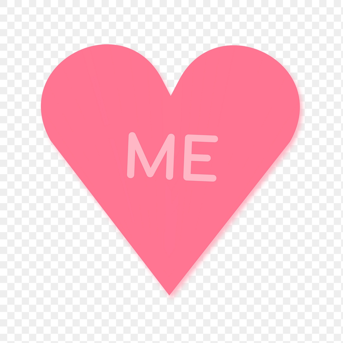 Heart shape stickers png transparent, | Premium PNG Sticker - rawpixel