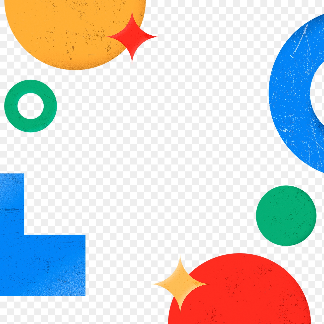 Geometric shapes png border frame, | Premium PNG - rawpixel