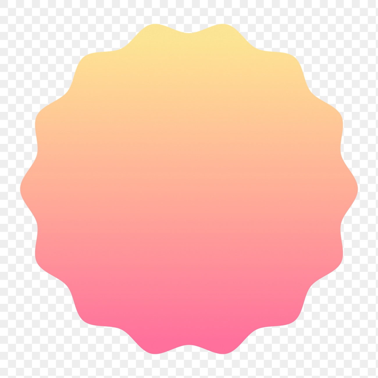 Color gradient png sticker flat | Premium PNG - rawpixel
