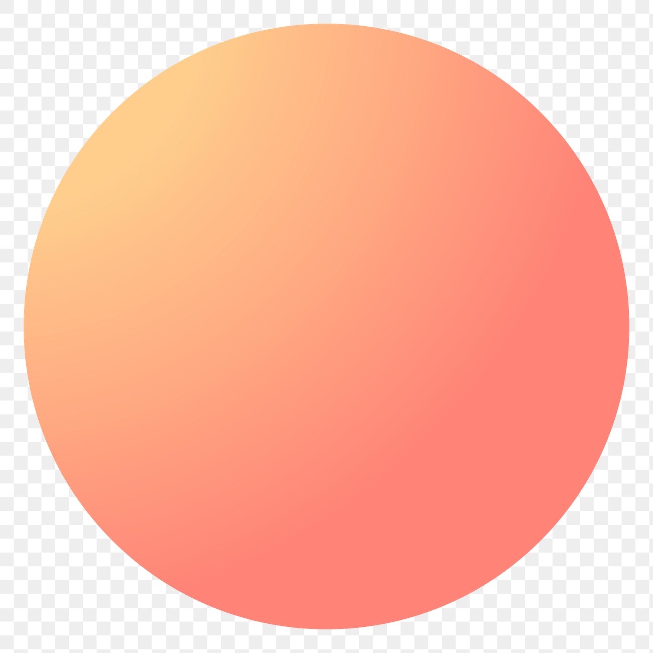 Colorful round gradient element transparent | Premium PNG Sticker ...